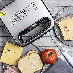Rae Dunn Sandwich Maker (Black)