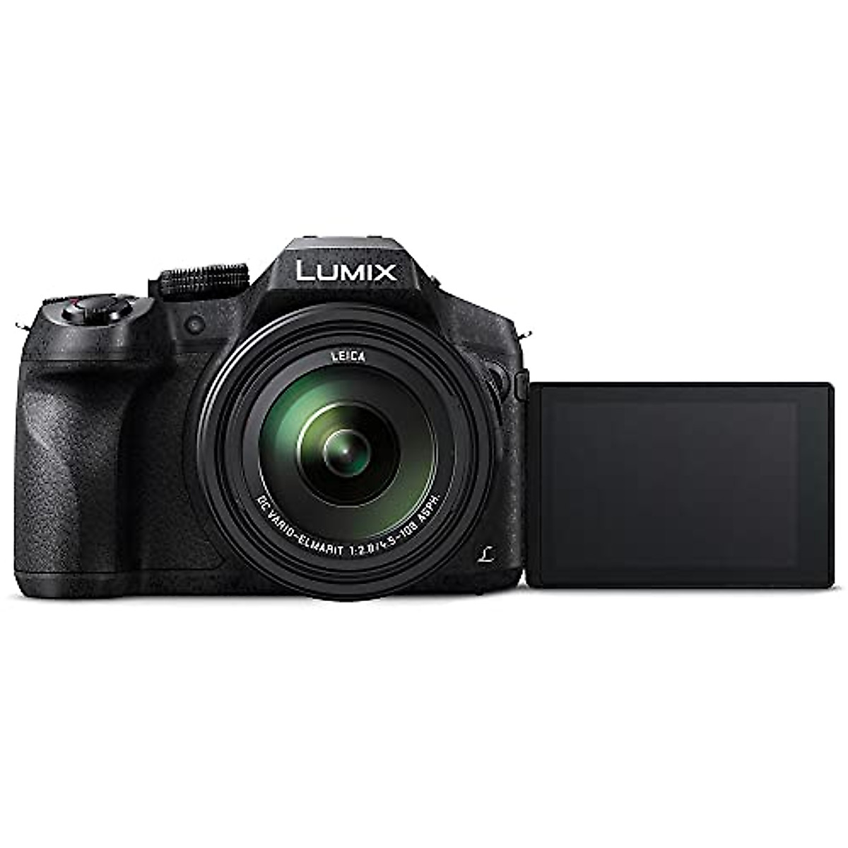 Panasonic Lumix DMC-FZ300 Digital Camera (DMC-FZ300K) - Bundle - with Digital Flash + Soft Bag + 12 Inch Flexible Tripod + Cleaning Set + 52mm UV Filter