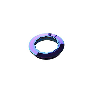 Pirhosigma Cassette Lockring Aluminium Alloy for 7-11 Speed Mountain Bike Colorful