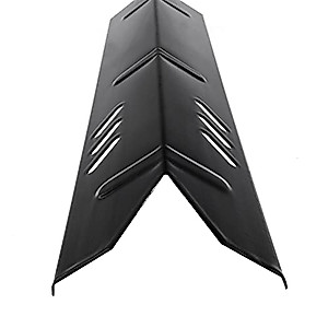 BQMAX 15 inch Heat Shield Grill Parts for Dyna-glo DGF493BNP DGB494SPB DGB495SDP DGB495SDP-D, Backyard BY14-101-001-02 GBC1460W GBC1461W, Porcelain Electrodes Included