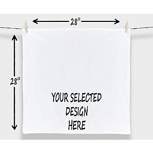 Handmade Kitchen Towel - Housewarming Home Sweet Home Hand Towel - 28x28 Inch Perfect for Chef Hostess Housewarming Christmas Mother’s Day Birthday Gift (Home Sweet Home)