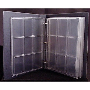 Lighthouse Grande Classic Coin Album Set for up to 36 Certified Coin Holders Black