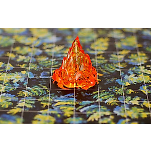 Fire Tower Rising Flames Board Game Expansion (Deluxe Expansion with 2 Mini Expansions): Fight Fire with Fire (Base Game Required)