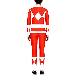 Boy Halloween Skin Bodysuit Red Holiday Gift Stretchy Onesie 13-14 Years