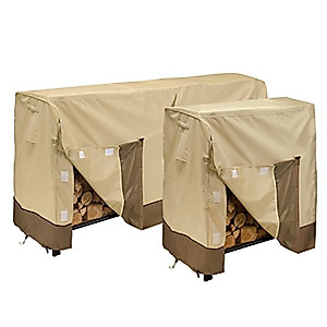Classic Accessories Veranda Water-Resistant 4 Foot Log Rack Cover, Patio Furniture Covers