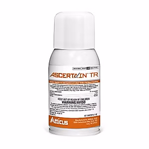 Ascertain TR Greenhouse Fogger (2oz Can) by Atticus (Compare to Attain) - Total Release Bifenthrin Insecticide/Miticide - Controls Mites, Aphids, Thrips, Fungus Gnats, Whiteflies, and Caterpillars (Packaging May Vary)