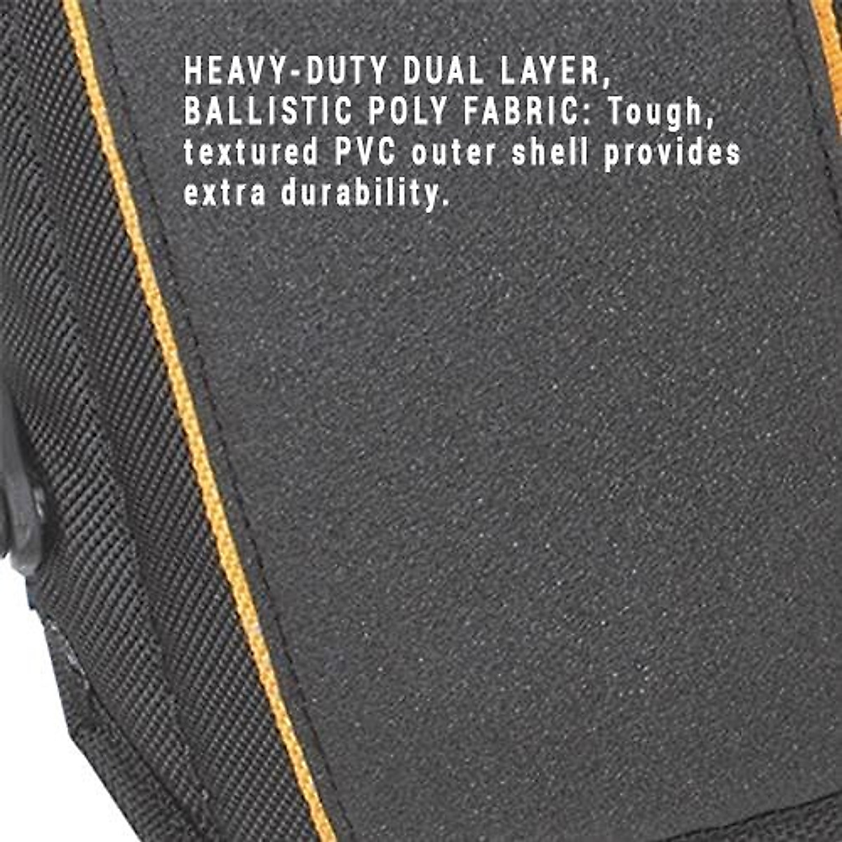 Custom Leathercraft DEWALT DG5224 Heavy-duty Flooring Kneepads Black