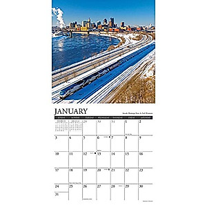 Railroading 2021 Wall Calendar