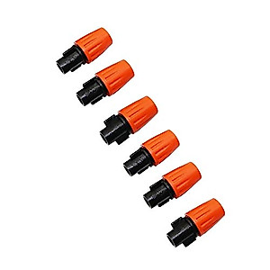 MANHONG Irrigation Dripper 6pcs Spray Nozzles Sprayers Garden Plants Cooling Irrigation Systems Water Spray Accessories Humidifiers Gardening Tools