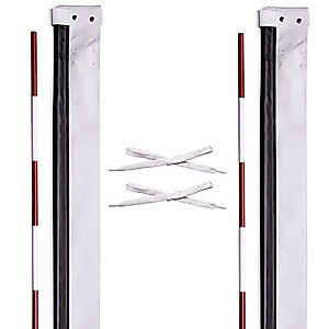 Champion Sports VBANT Volleyball Antenna Set,Red/White