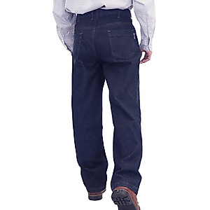 BOCOMAL FR Jeans for Men Flame Resistant Pants Midweight 11oz Blue Denim Fire Retardant Jeans