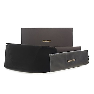 Tom Ford TF5749B Blue Block Eyeglasses 028 Gold/Black 52mm FT5749