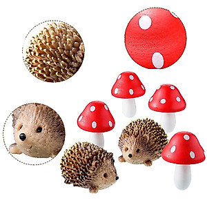 35Pcs Miniature Garden Ornaments Set, Miniature Figurines, Fairy Garden Accessories, Fairy Garden Supplies Fairy Garden Animals for Fairy Garden, Micro Landscape Plant Pots Bonsai Craft Decor