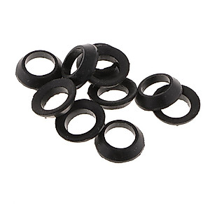 menolana 20pcs Rubber Adapter Winding - Fishing Rod Building DIY Component