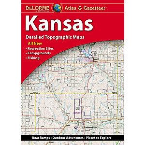 Delorme Atlas & Gazetteer: Kansas