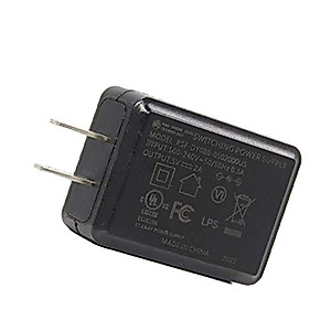 USB Wall Charger 5V 2A Power Adapter with 10W US Plug Block for Tablets and Phones with Power Delivery (Black 1pack)