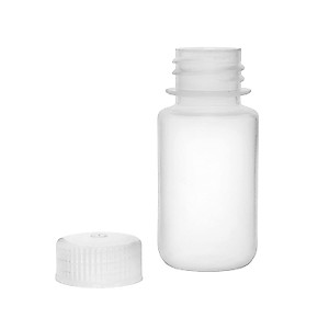 United Scientific™ 33306 | Laboratory Grade Polypropylene Wide Mouth Reagent Bottle | Designed for Laboratories, Classrooms, Travel, or Storage at Home | 60mL (2oz) Capacity | Pack of 12
