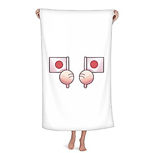 Japan Flag Asia Throw Blanket Soft Warm Flannel