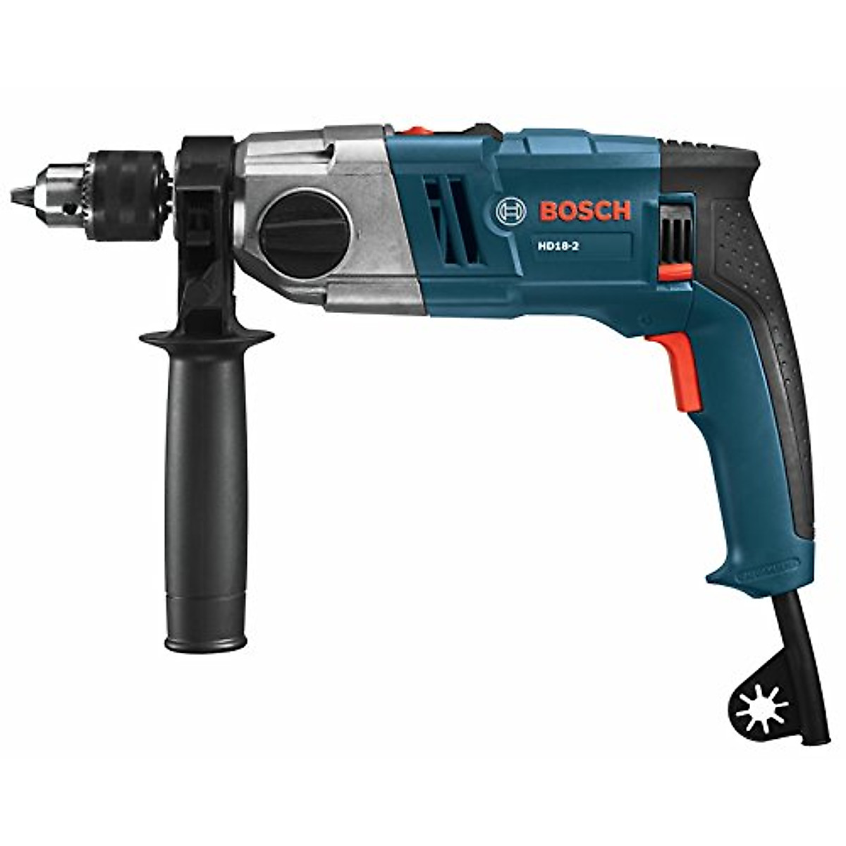 BOSCH HD18-2 Two-Speed Hammer Drill, 1/2 Inch