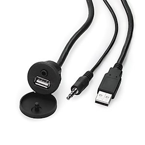 RetroSound USB-PORT USB/Auxiliary Extension Cable