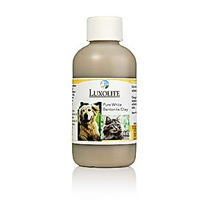 Vitality Science Luxolite Bentonite Clay for Cats and Dogs | Anti Diarrhea, Nausea, Upset Stomach, Loose Stool, Gas Relief | Cleanse for Digestive & Immune Support