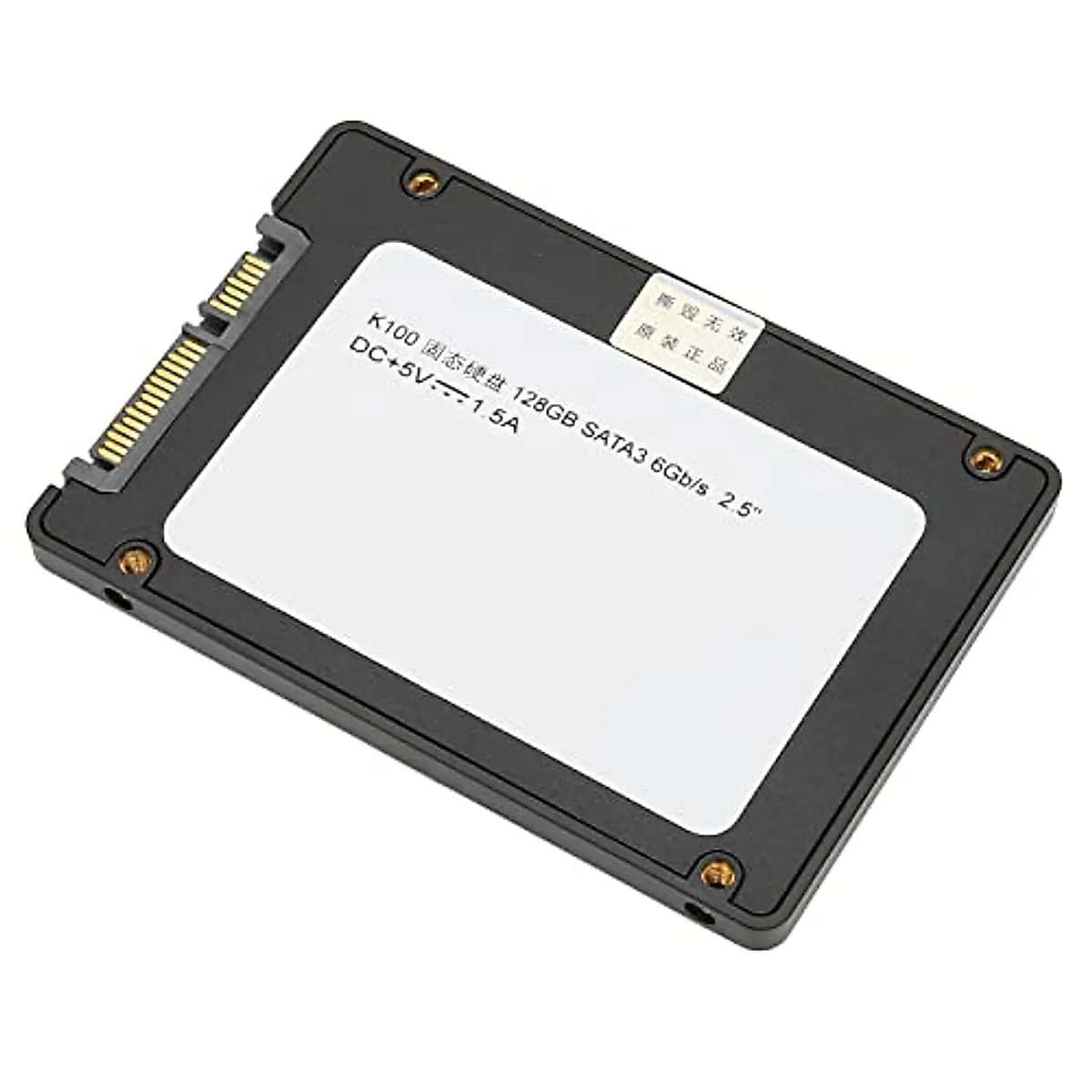 LBEC 2.5in K100 SSD, ABS Material Various Capacities Multifunction 6Gbs SSD 3D TLC Flash Type for Notebook Computer for Computer (128GB)