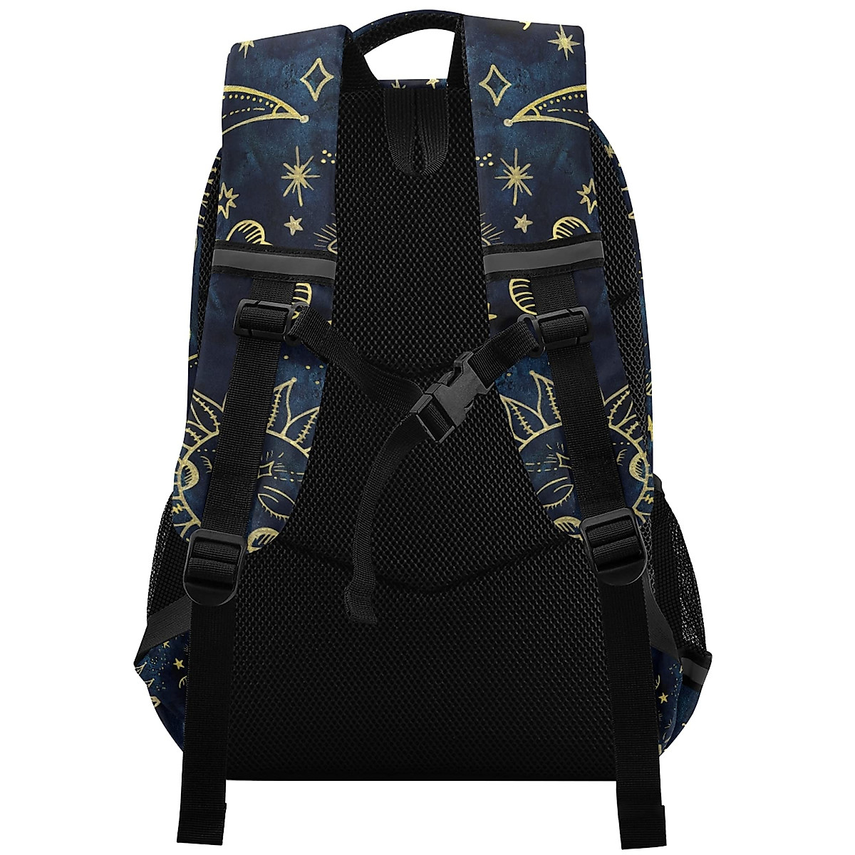 ALAZA Sun Moon Boho Cosmos Astrology Backpack Purse for Women Men Personalized Laptop Notebook Tablet School Bag Stylish Casual Daypack, 13 14 15.6 inch