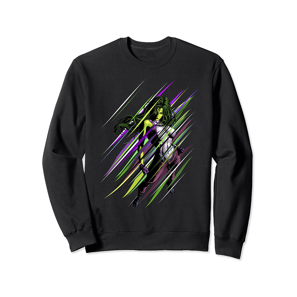 Marvel She-Hulk Lined Portrait Sweatshirt