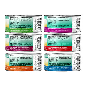 Health Extension Wet Cat Food Canned Bundle - Chicken Pate, Chicken & Duck, Chicken & Salmon, Gravy Beef & Salmon, Chicken & Tuna, Chicken & Pumpkin (2.8oz Each) - All Life Stages