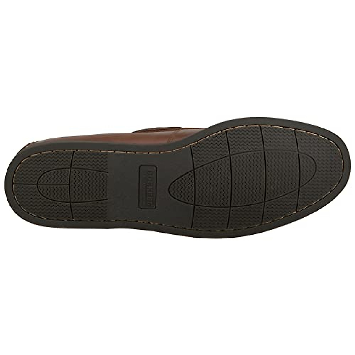 Dockers Men’s Vargas Leather Handsewn Boat Shoe,Rust, 10 M US