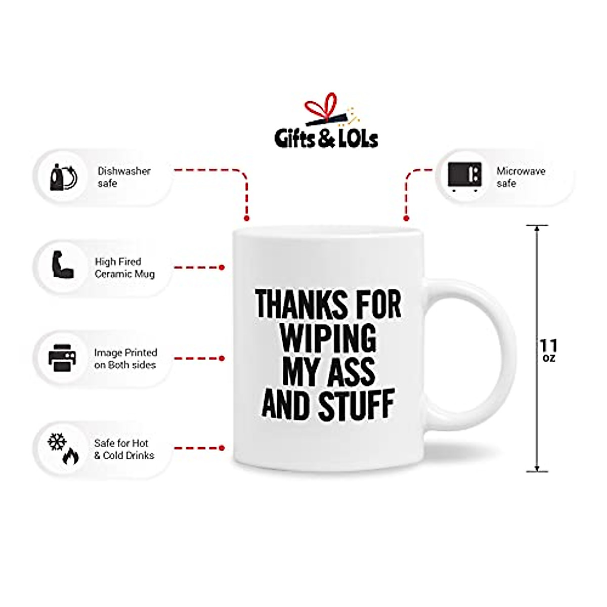 Mom or Dad Gift Bundle - Mother's Day Card - Father's Day Gift Mug - Gift Set for parents - Funny Mom, Dad Gift Pack - Parenting Gift for Men, Women - Mother Gift Idea