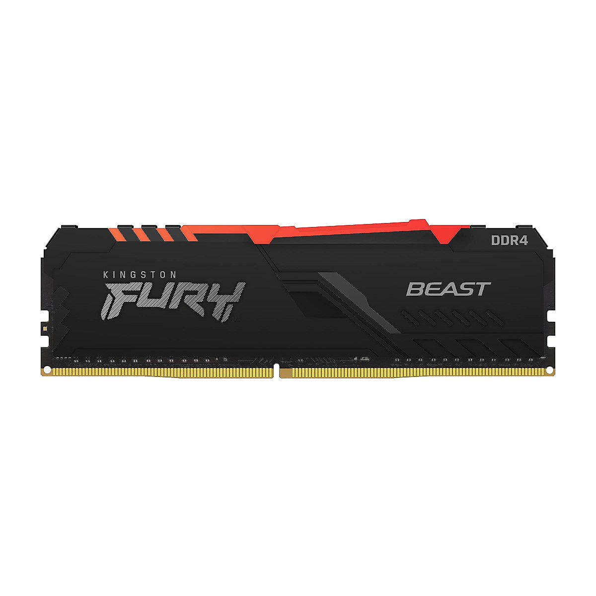 Kingston Fury Beast RGB 16GB (2x8GB) 3200MT/s DDR4 CL16 Desktop Memory Kit of 2 KF432C16BBAK2/16
