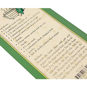 Irish Weave Ceramic Spoon Rest With Celtic And Shamrock Design, 230Mm X 75Mm