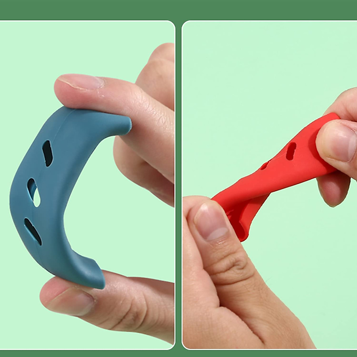 SLKEX 2023 Newst Silicone Anti-Scald Pot Handle Cover, Cast Iron Handle Cover, Pot Handle Covers Heat Resistant, Silicone Handles for Pots (3 Pair Black)