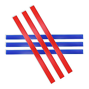 Jenngaoo 6PCS Measuring Dough Strip, 15 inches Professional Silicone Guide Sticks Rolling Pin Guides Perfection Strips Rolling Strip for Cookies Pies Baking