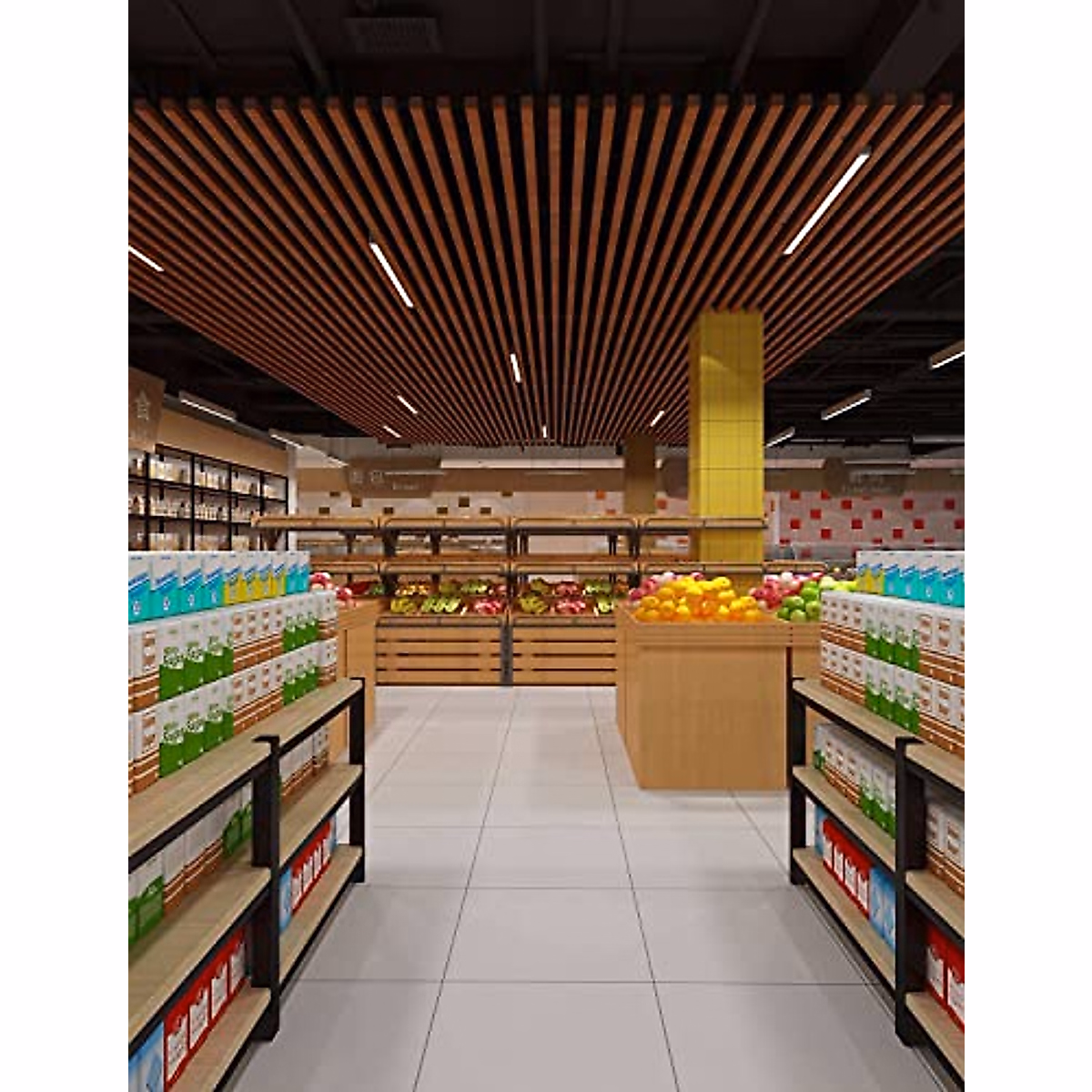 PARNOARCK Led Shop Light 4ft, Led Garage Light,40W T8 6500K Daylight 4500LM Clear Cover,for Garage Warehouse Workbench Workshop,16-Pack