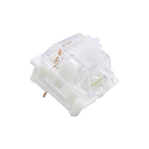 Granvela OUTEMU Silent White Switches 3 Pin Key switches Replacement Pack 20 - Gateron& Cherry MX Equivalent DIY Replaceable Switches for Mechanical Gaming Keyboard