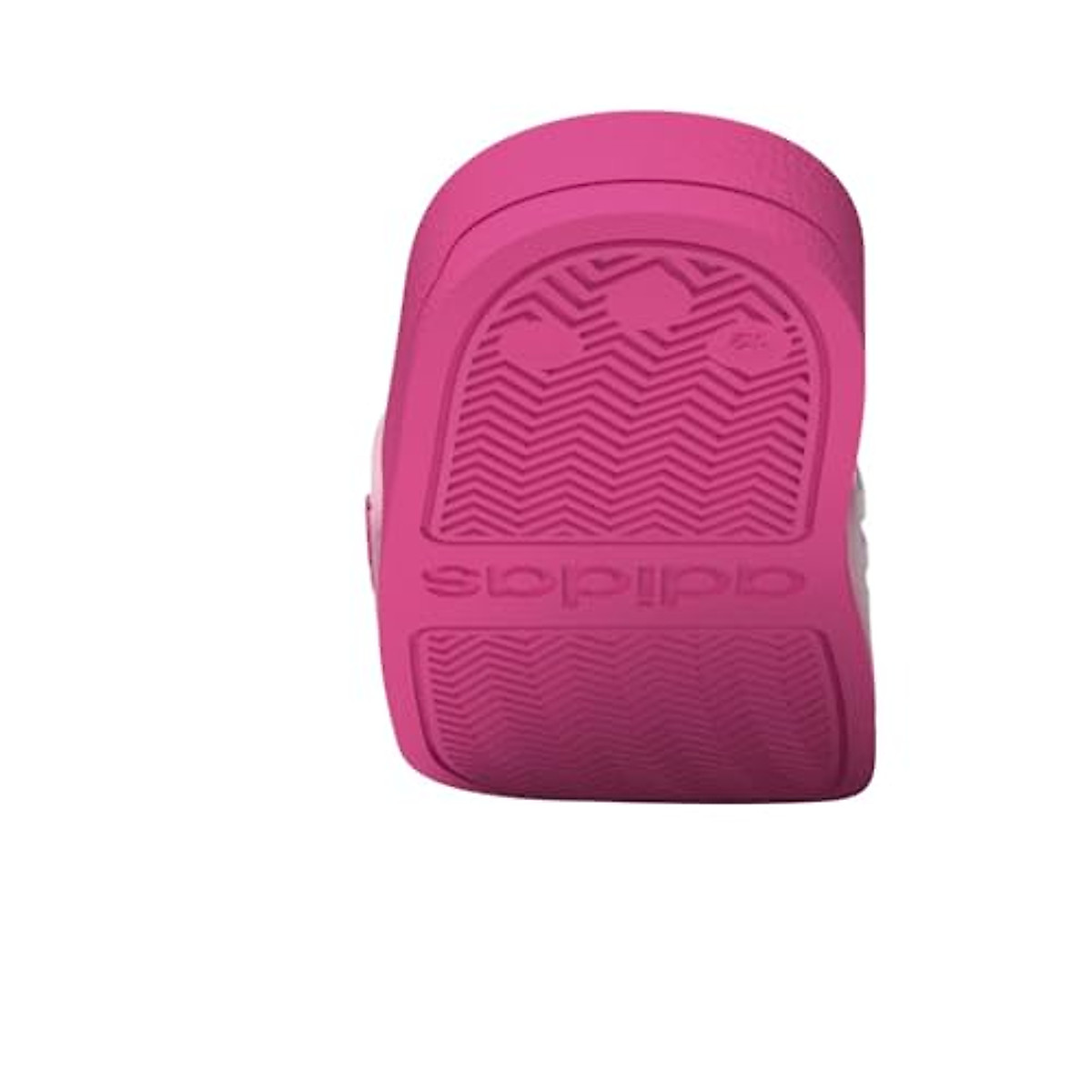 adidas Adilette Shower Slide Sandal, Clear Pink/White/Lucid Pink, 3 US Unisex Little Kid