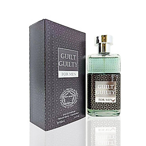 META-BOSEM Guilt+Magnum+L'Homme Intense+Guest Sport 4Pc Set Men's Cologne bottle Collection, Eau de Parfum Spray - Fresh Masculine Scent - Holiday Gift (Pack of 4) Each 3.4 Fl Oz, Total 13.60 Oz