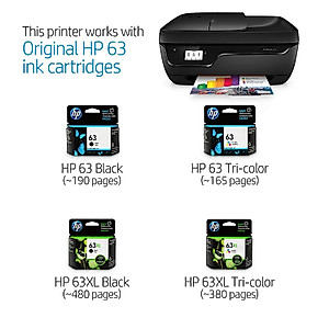 HP OfficeJet 3833 All-in-One Printer, HP Instant Ink, Works with Alexa (K7V37A)