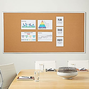 Staples Standard Durable Cork Bulletin Board