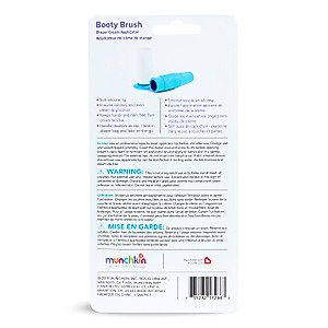 Munchkin Booty Brush Diaper Cream Applicator, Blue