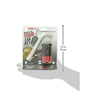 BOLT 7018447 5/8" Receiver Lock for Ford, Lincoln & Mercury Standard Cut Keys