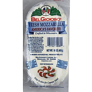 Belgioioso Fresh Mozzarella Unsliced Log, 16 oz