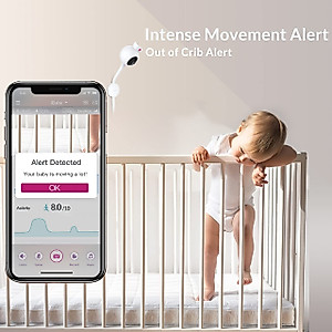 iBaby i2 Breathing Smart Baby Monitor and iBaby M8 2K Baby Camera Monitor, Night Vision, 2 Way Talk, Compatible with Smartphone.