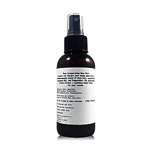 Muse Bath Apothecary Study Ritual - Aromatic and Invigorating Room Mist, 8 oz, Infused with Natural Essential Oils - Aloe + Eucalyptus + Peppermint