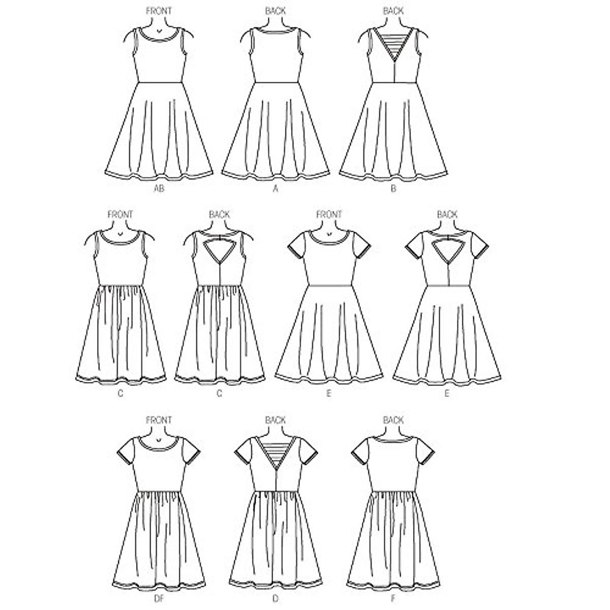 McCall's Pattern Company M7079 Girls'/Girls' Plus Dresses, Size GRL