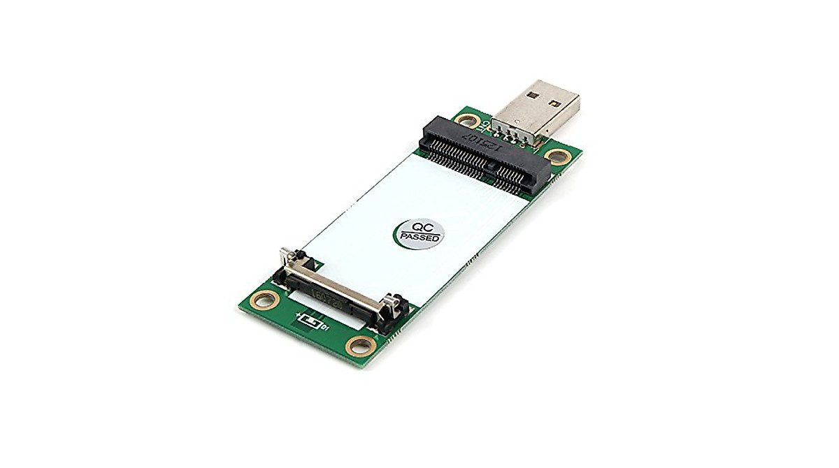 Mini PCIe WWAN Card to USB Adapter with SIM Slot | LTE/4G Converter