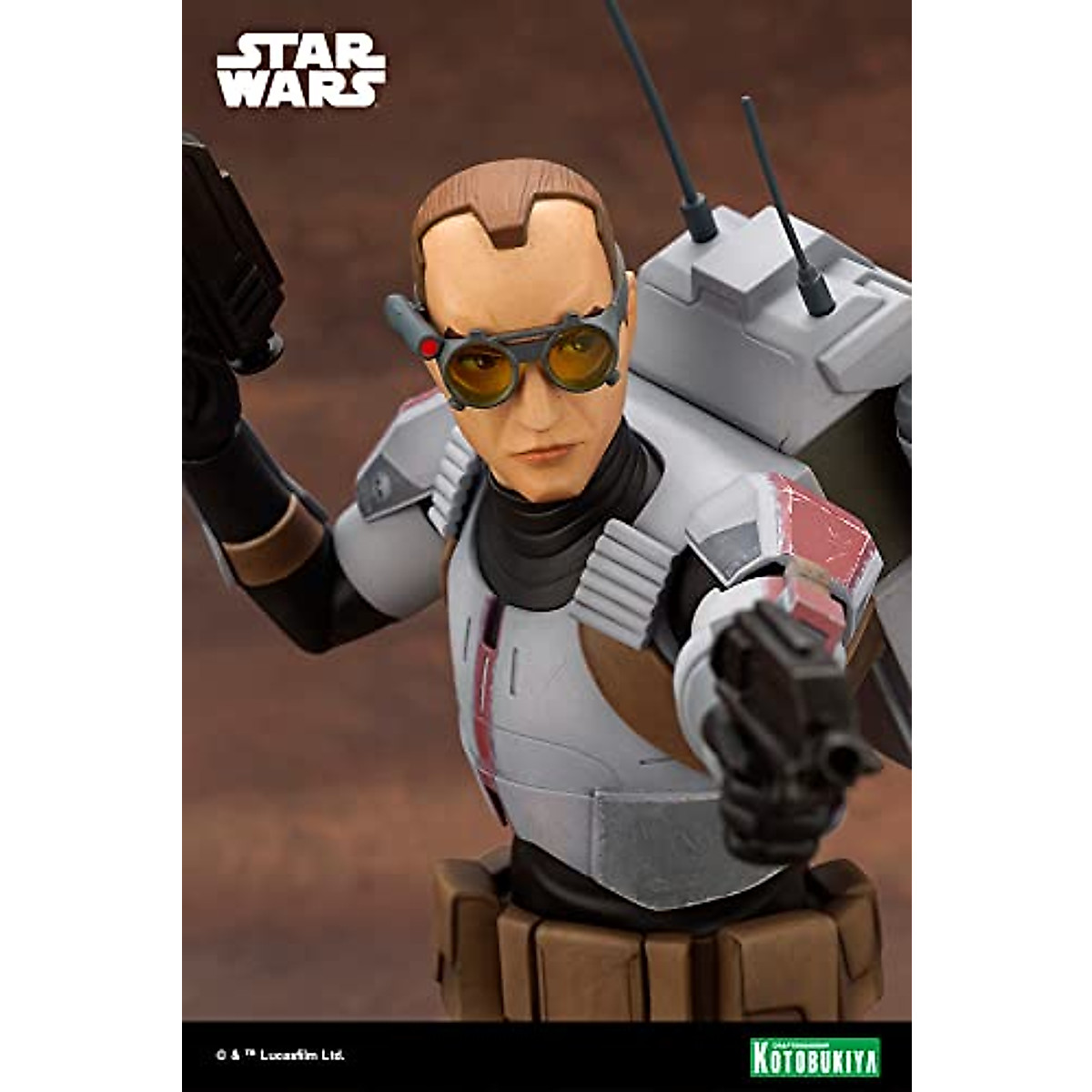 Kotobukiya Star Wars: The Bad Batch: Tech ARTFX Statue,Multicolor