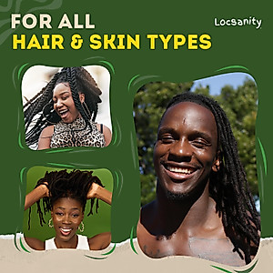 Locsanity Pure Rosewater Hair and Facial Daily Moisturizing/Refreshing Spray